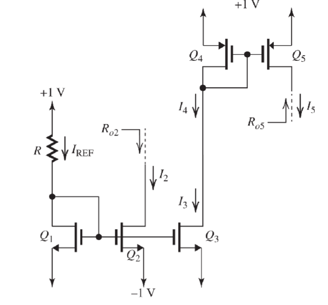Solved the fabrication node for this current steering | Chegg.com