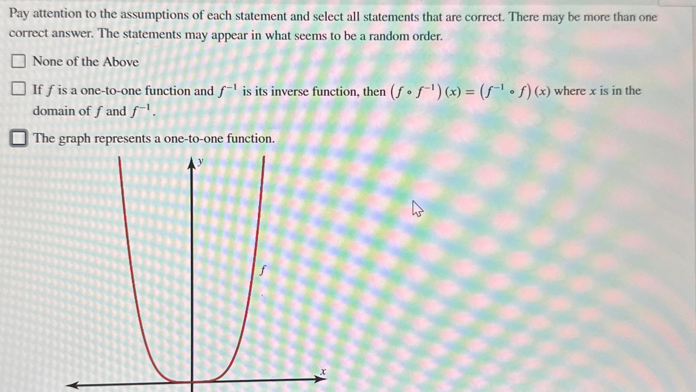 Solved Pay attention to the assumptions of each statement | Chegg.com