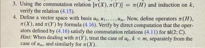 3. Using the commutation relation [7(X), A(Y)] a(H) | Chegg.com