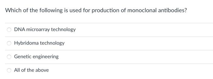 Solved Which of the following is true about humanized mAbs? | Chegg.com