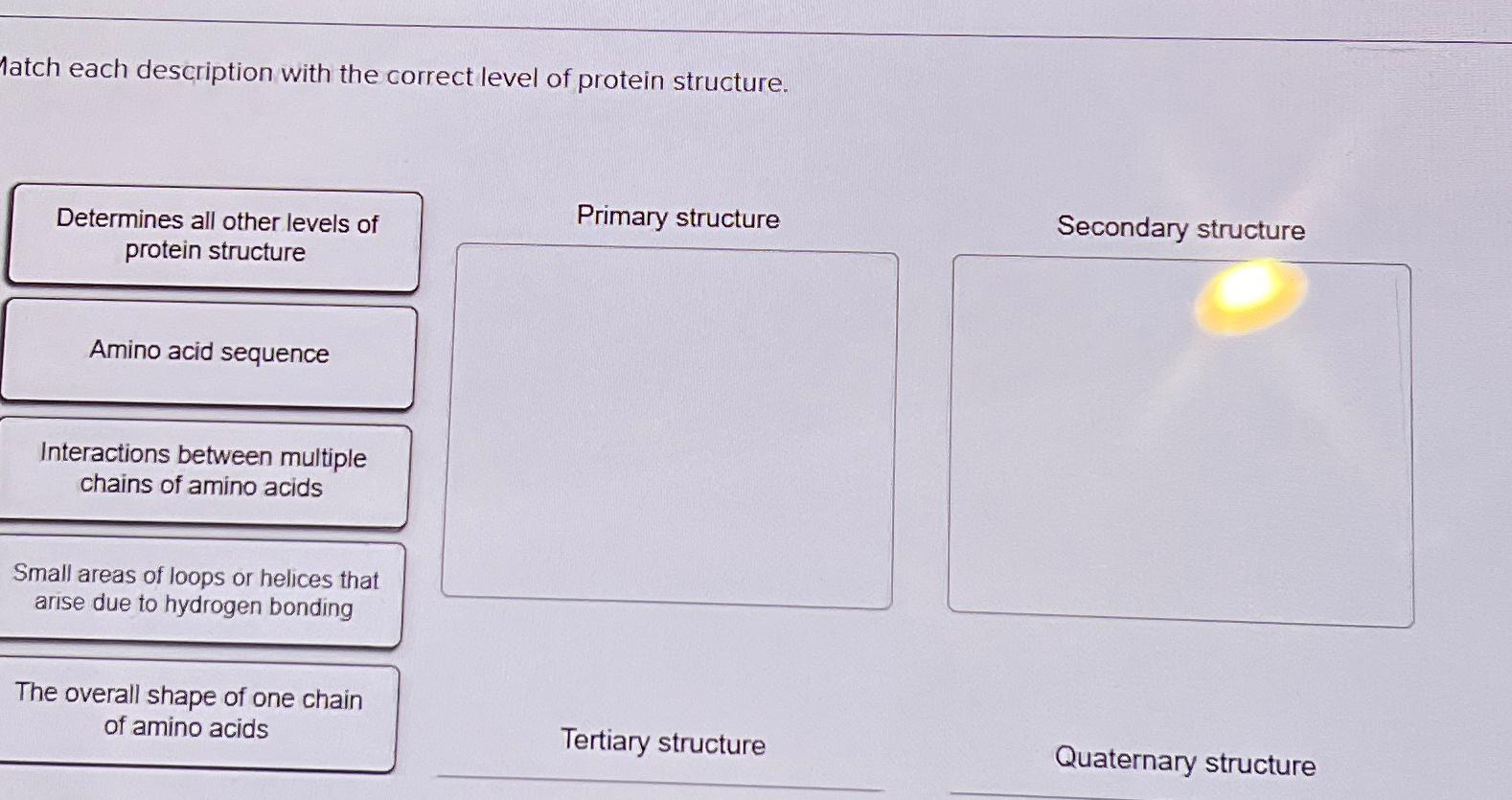 Solved latch each description with the correct level of | Chegg.com