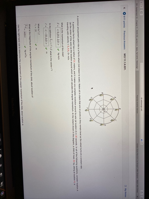 Solved websit 151- Assignment 13 Chapter 11 - PHYS 151, | Chegg.com