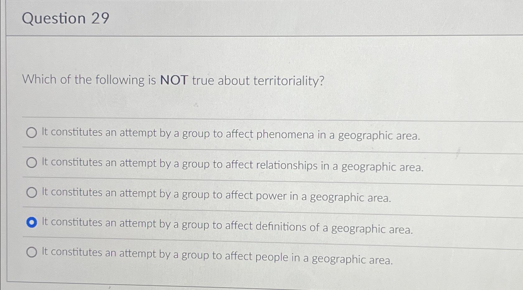 Solved Question 29Which of the following is NOT true about | Chegg.com