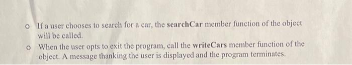 Solved Design A Class Called Car This Should Be Standalone 3427