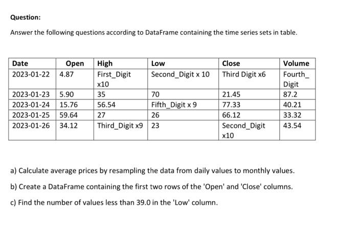 Solved Question: Answer the following questions according to | Chegg.com