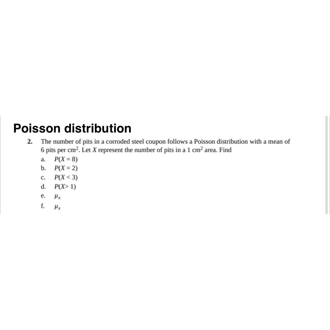 Solved Poisson distribution ( ﻿Use minitab only) ﻿2. ﻿The | Chegg.com