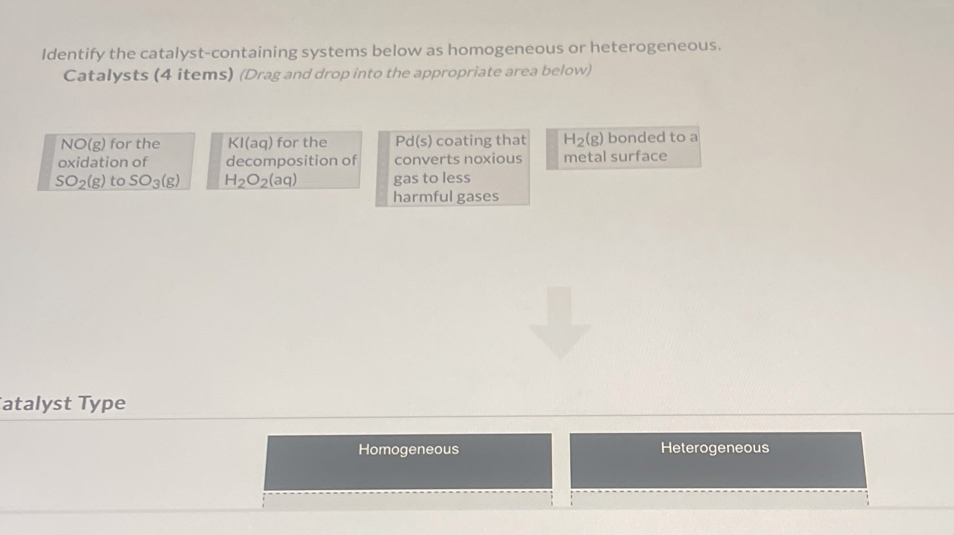 Solved Identify the catalyst-containing systems below as | Chegg.com