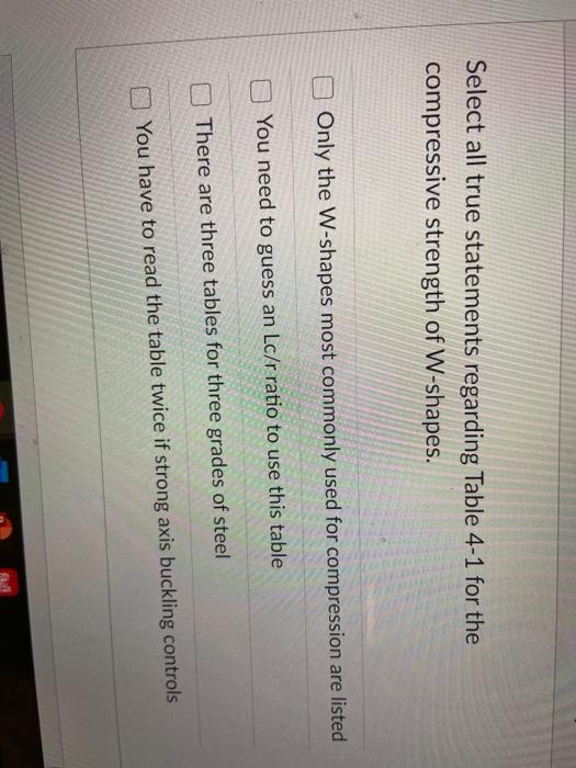 What is the typical range of slenderness ratio, L/r, | Chegg.com