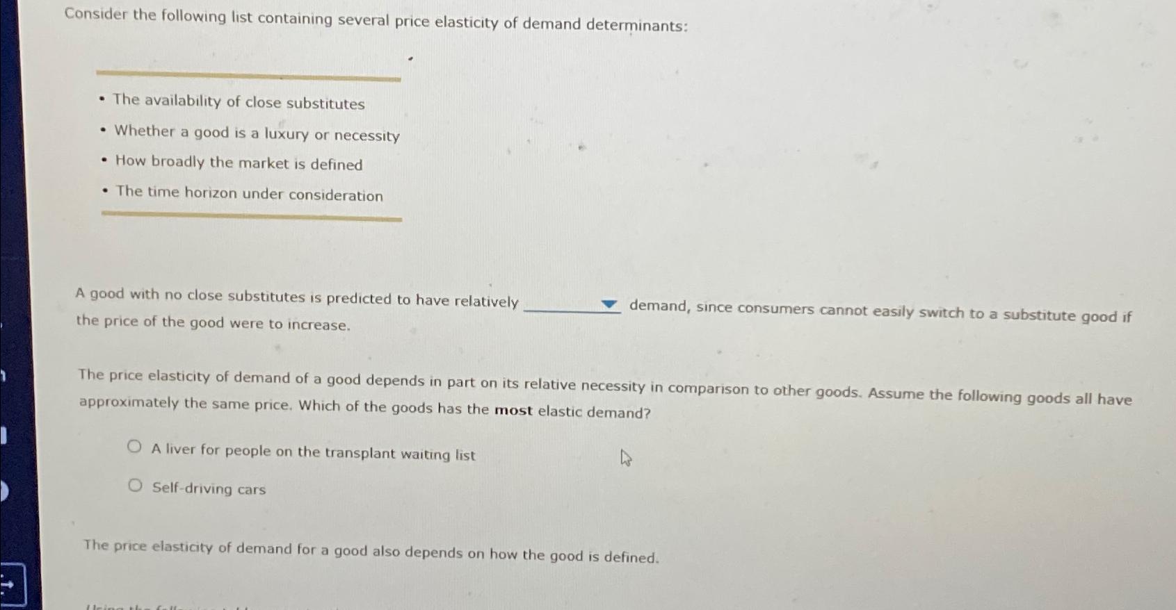 Solved Consider the following list containing several price | Chegg.com