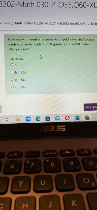 Solved 3302-Math 030-2-055,060-XL | Chegg.com