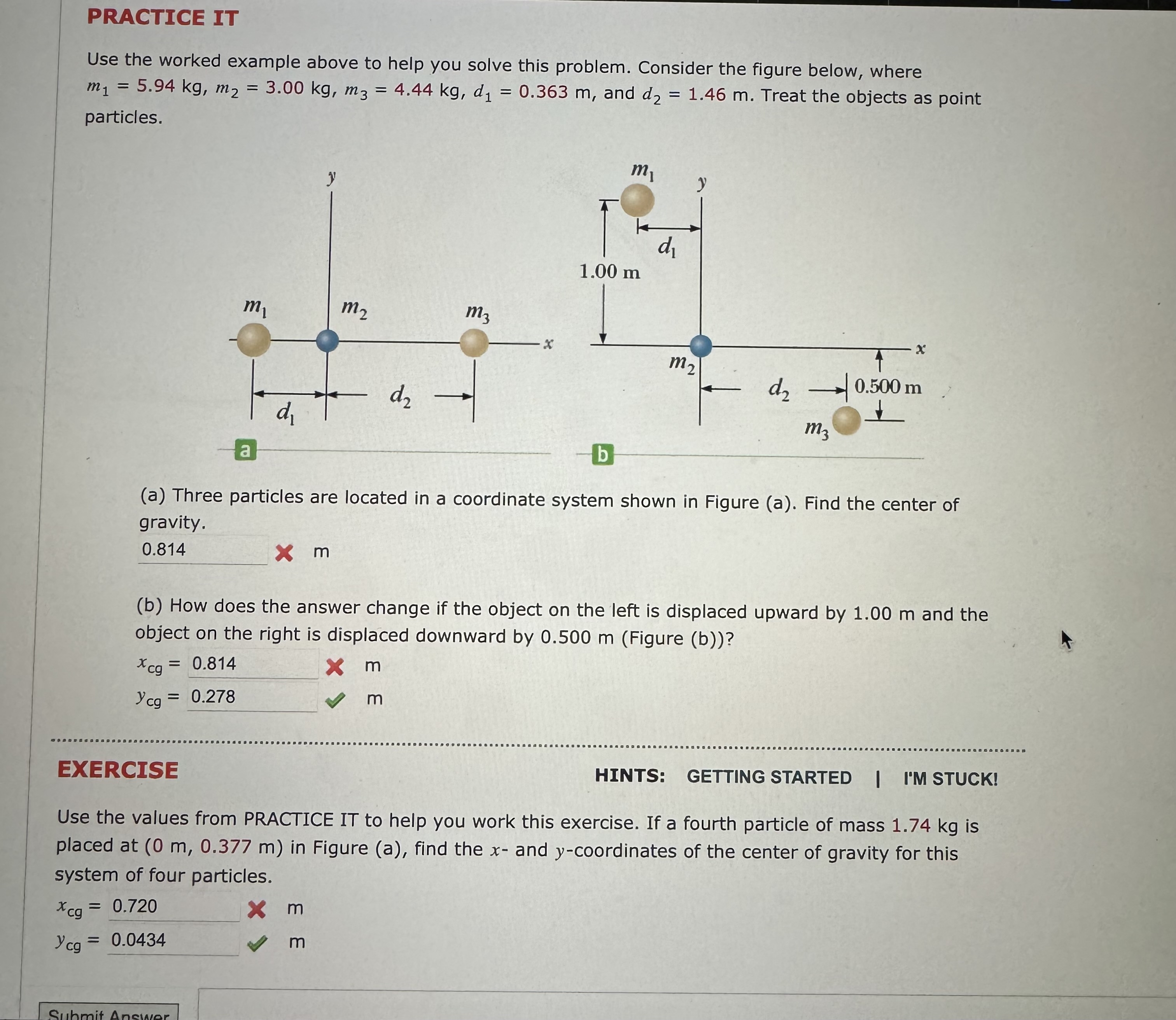 Solved EXERCISEHINTS:GETTING STARTEDI'M ﻿STUCK!Use the | Chegg.com