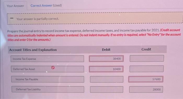 Solved 1.PREPARE THE JOURNAL ENTRY TO RECORD INCOME TAX | Chegg.com