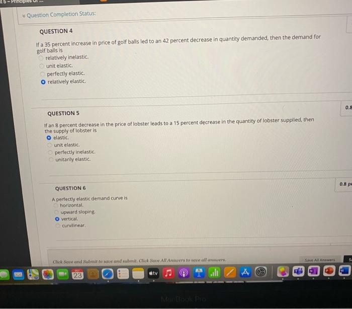 Solved Ul Question Completion Status: QUESTION 4 If a 35 | Chegg.com