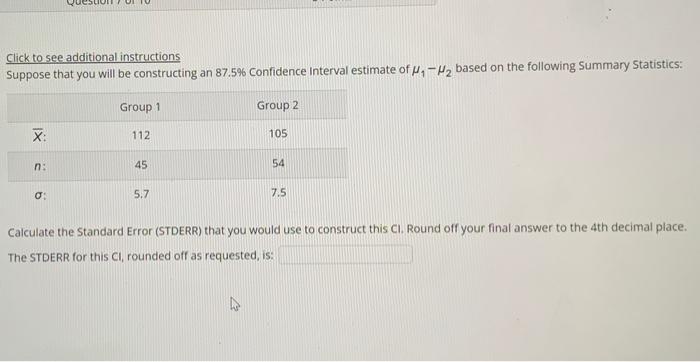 Solved Click to see additional instructions Suppose that you | Chegg.com