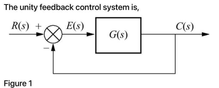 Solved 2. Assume that for step inputs the system of Figure | Chegg.com
