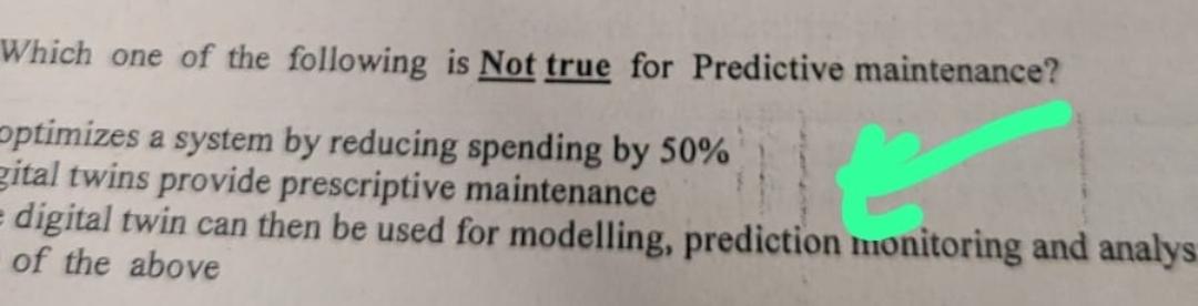 Solved Which one of the following is Not true for Predictive | Chegg.com