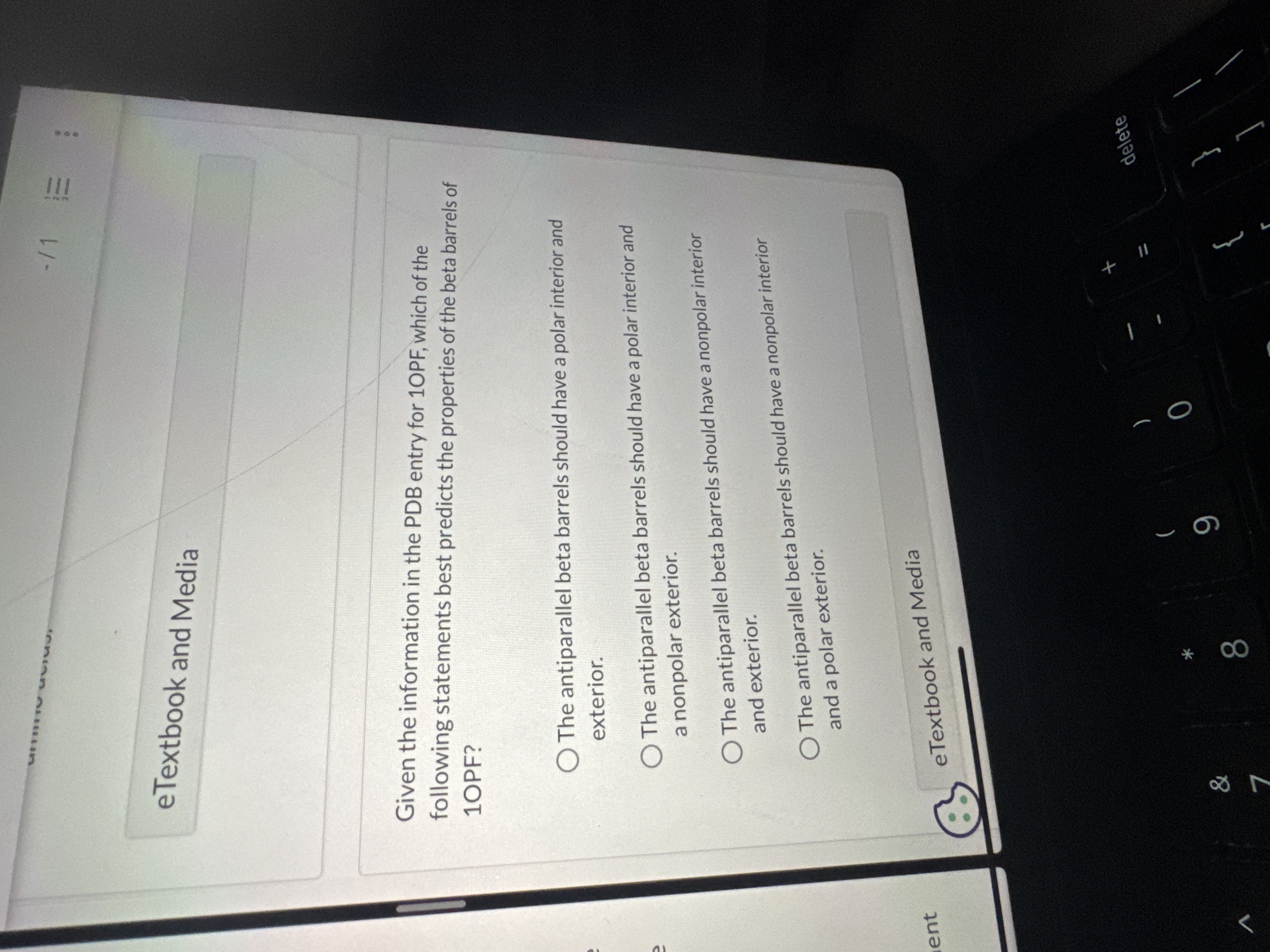 Solved Given the information in the PDB entry for 10PF, | Chegg.com