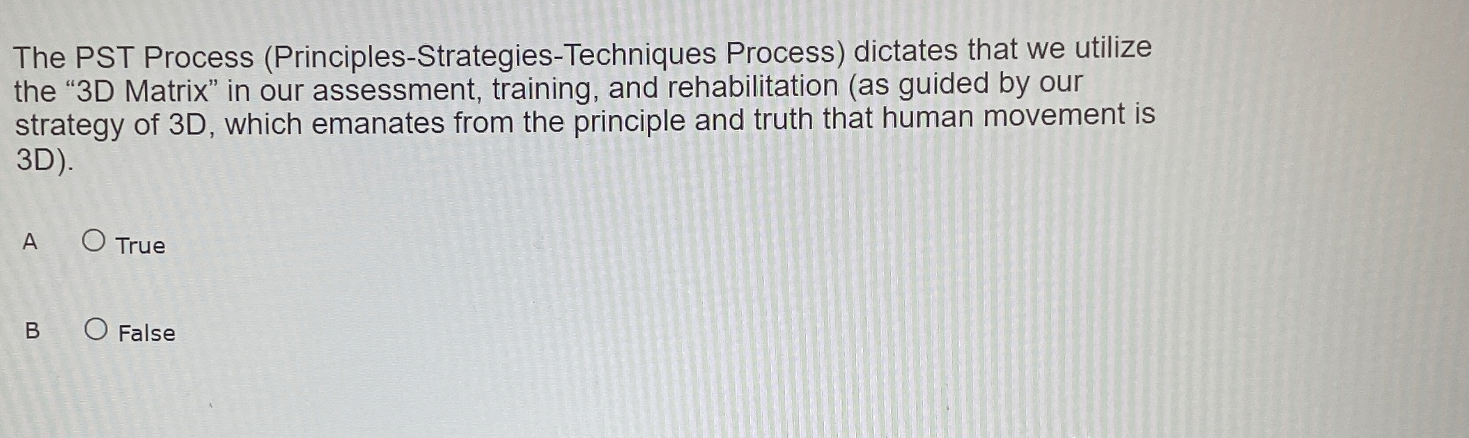 Solved The PST Process (Principles-Strategies-Techniques | Chegg.com