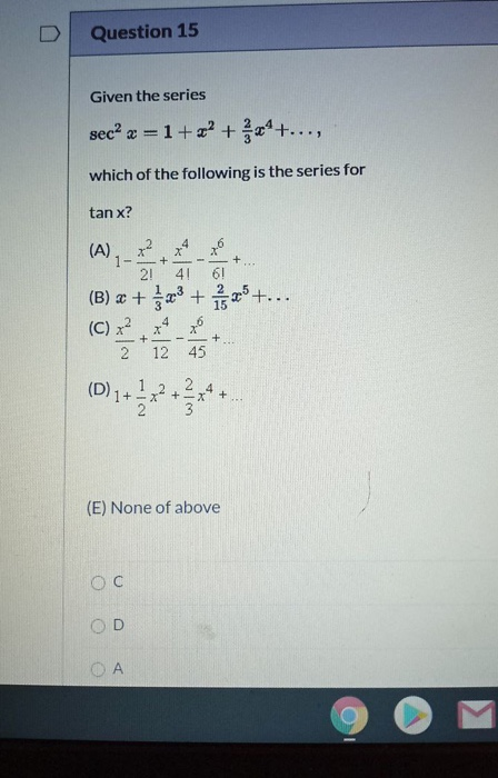 Solved (A) Convert (r. 2) = (2. -1/4) to Cartesian | Chegg.com
