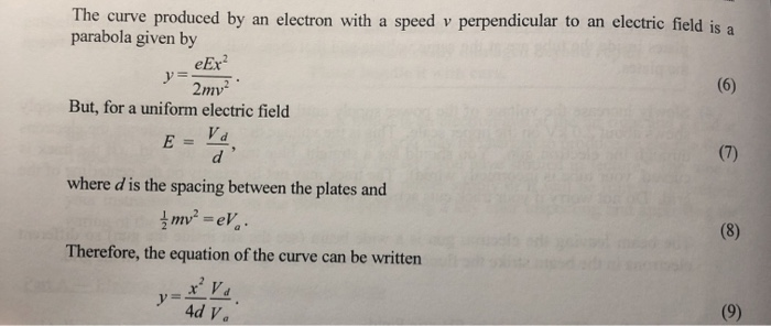 Solved QUESTIONS 1) Carry out the derivation of equation (9) | Chegg.com