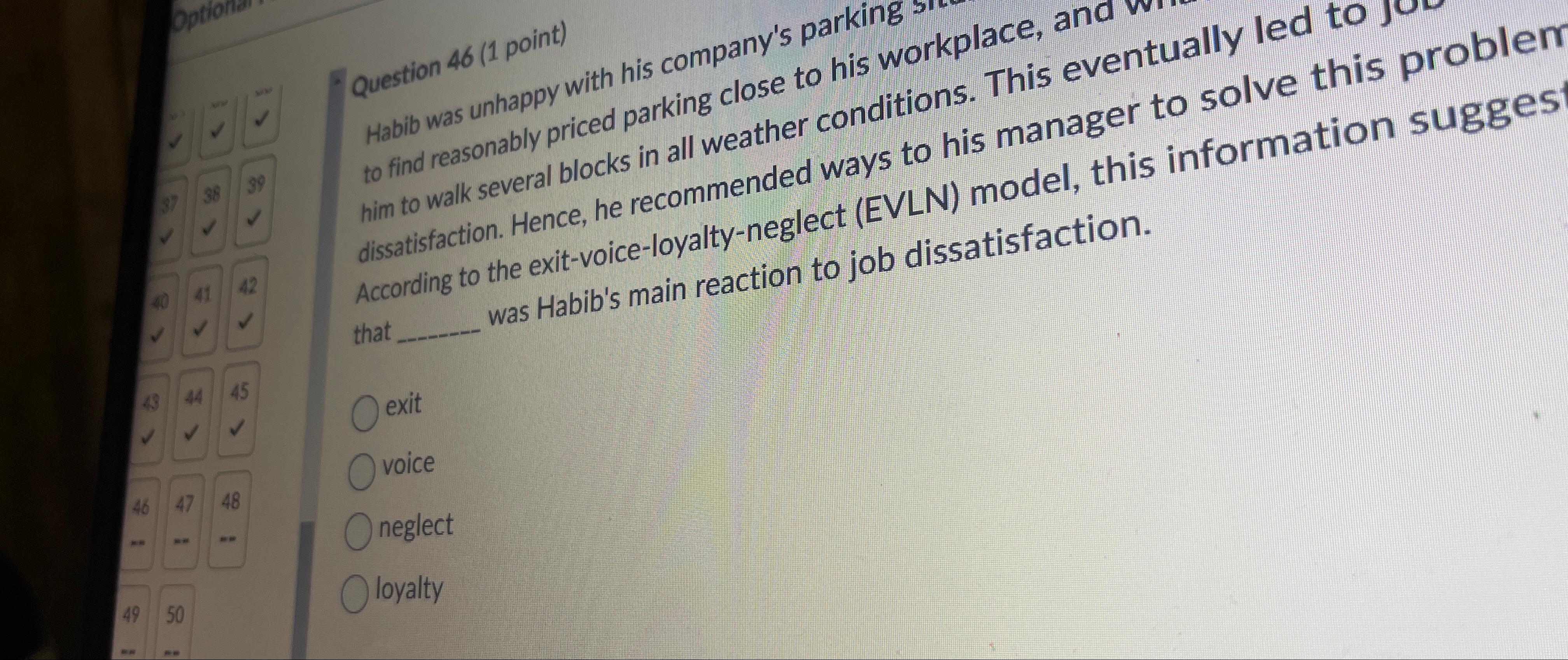 Solved Question 46 (1 ﻿point) ﻿to find reasonably priced | Chegg.com