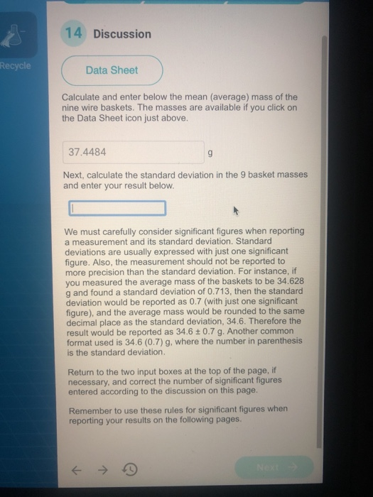 Solved Intro Experimental Discussion Recycle 15 Discussion | Chegg.com