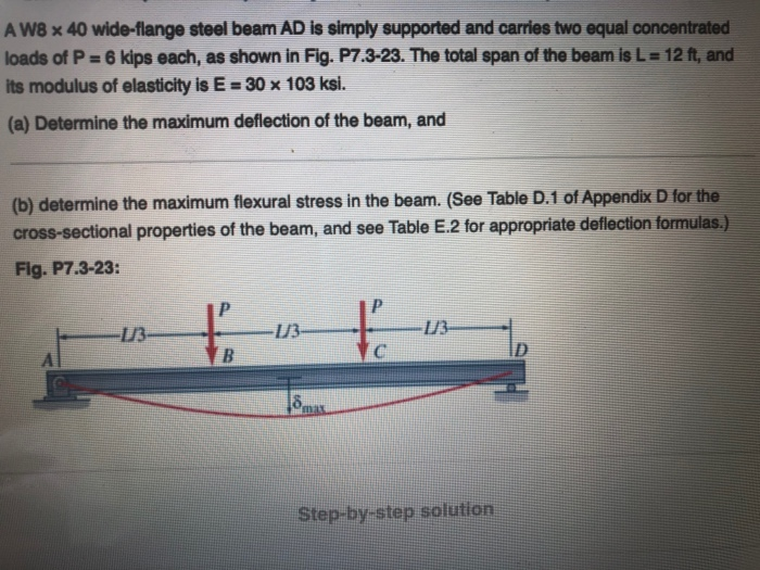 W8 Steel Beam Span - The Best Picture Of Beam