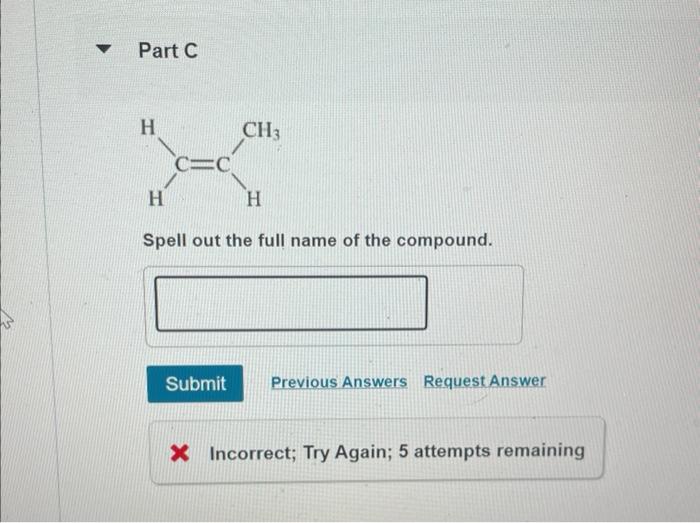 Solved Give the IUPAC name for each of the following, using | Chegg.com
