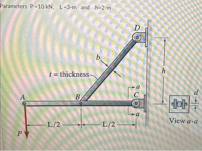 Problem Statement Shown below is an idealization of a | Chegg.com
