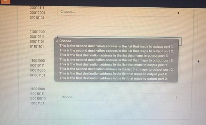 Solved 4.2-4. Longest prefix matching. Consider the | Chegg.com