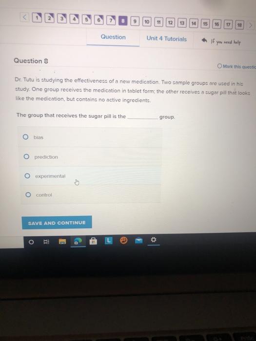 Solved 8 9 10 11 12 13 14 15 16 17 18 Question Unit 4 