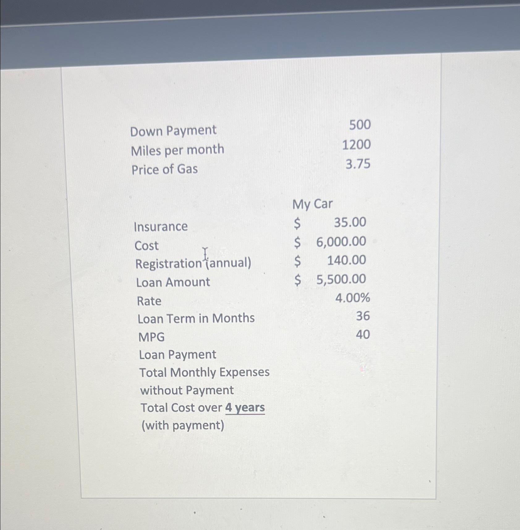 Solved Download darr and create a Data Table as follows:Vary | Chegg.com
