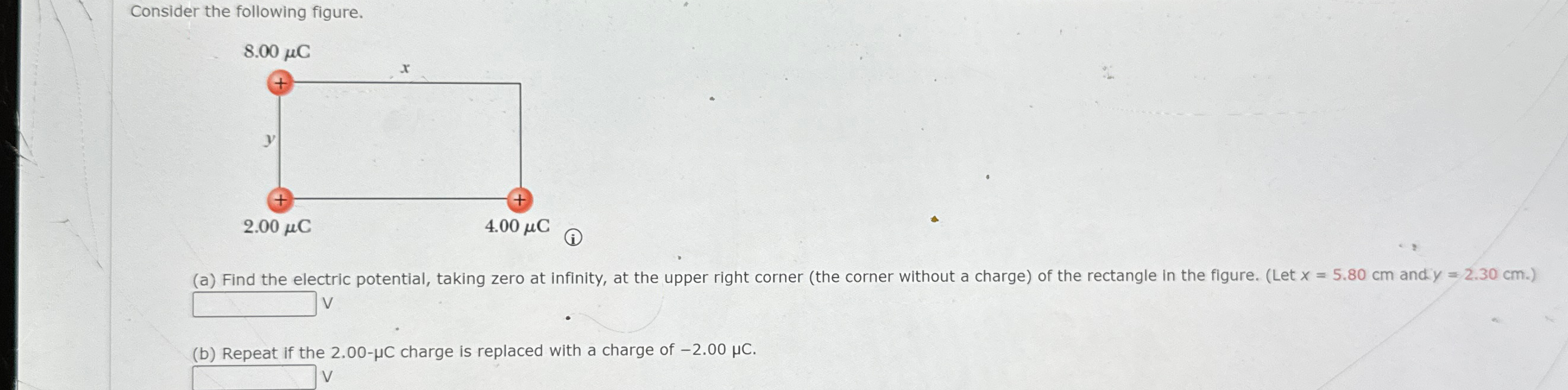 Solved Consider the following figure. (b) ﻿Repeat if the | Chegg.com