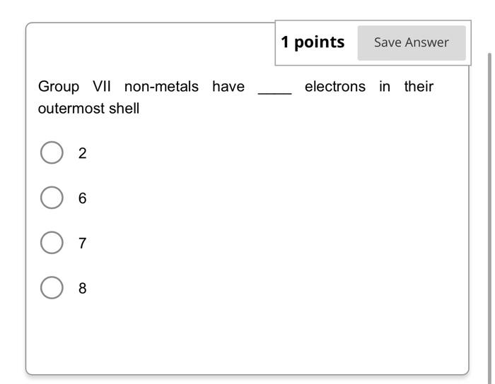 Solved Group II metals have electrons in their outermost | Chegg.com