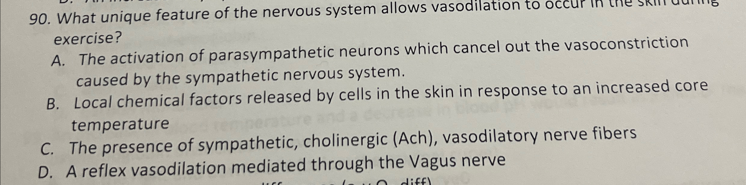 Solved What unique feature of the nervous system allows | Chegg.com