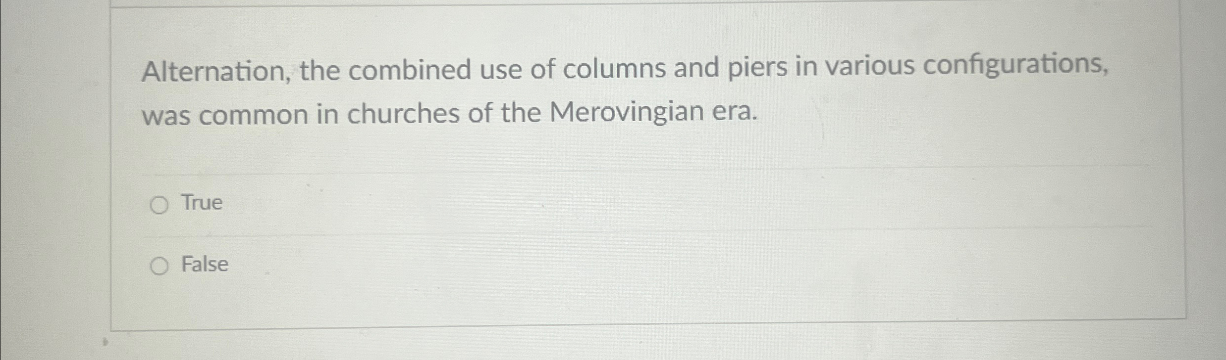 Solved Alternation, the combined use of columns and piers in | Chegg.com