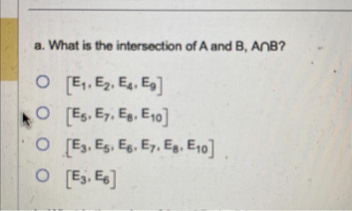 Solved Use the sample space S defined below. S = [E₁, E₂, | Chegg.com