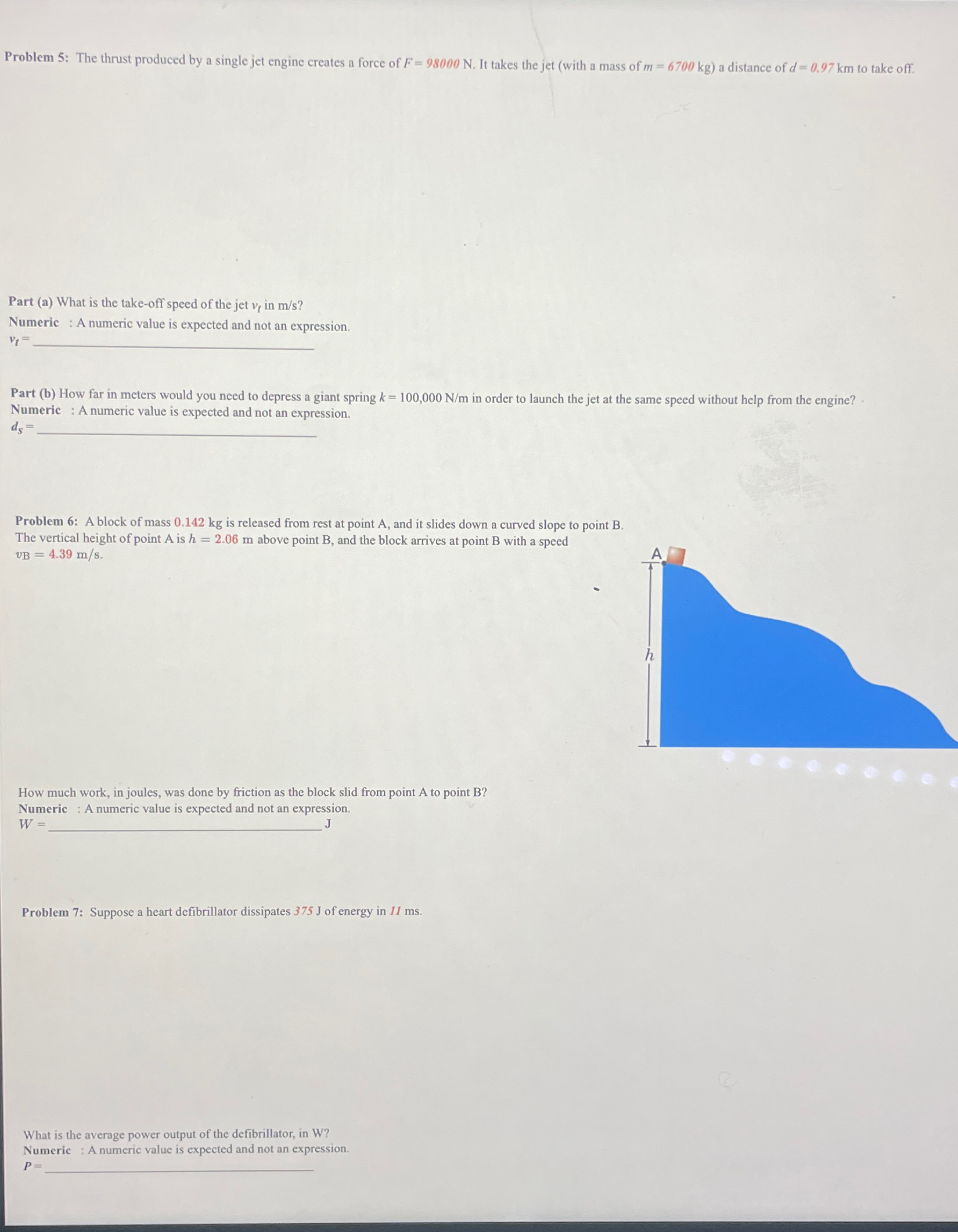 Solved Problem 5: The thrust produced by a single jet engine | Chegg.com