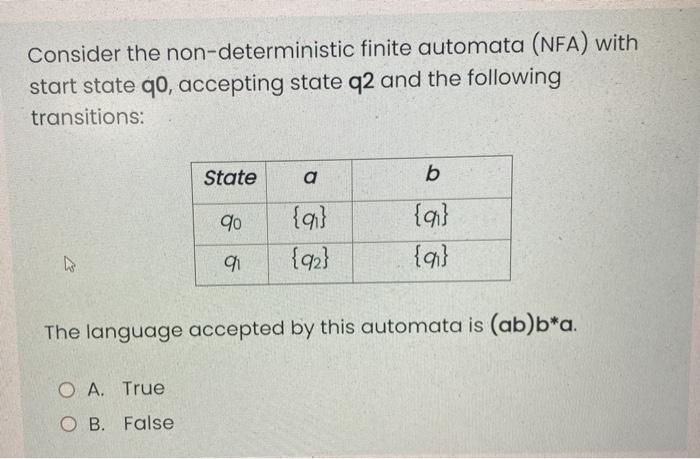 Solved Consider the non-deterministic finite automata (NFA) | Chegg.com