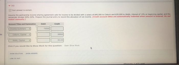 Solved Exercise 12-5 (Part Level Submission) Coburn | Chegg.com