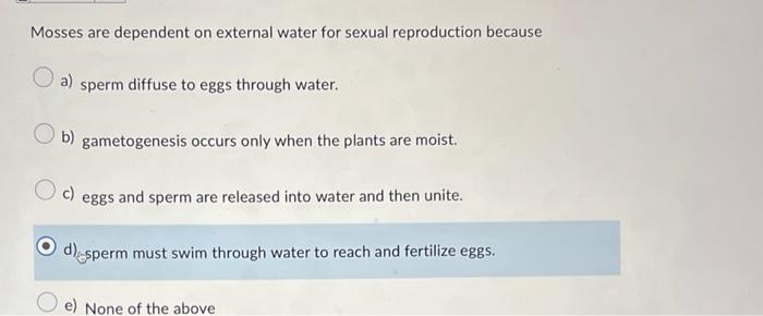 Solved Which statement about the alternation of generations | Chegg.com