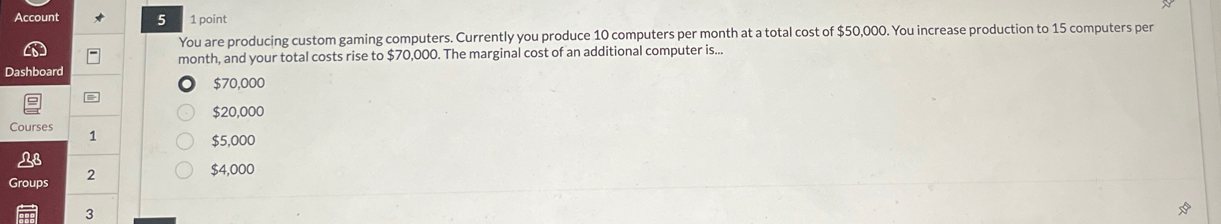 Solved 51 ﻿pointYou are producing custom gaming computers. | Chegg.com
