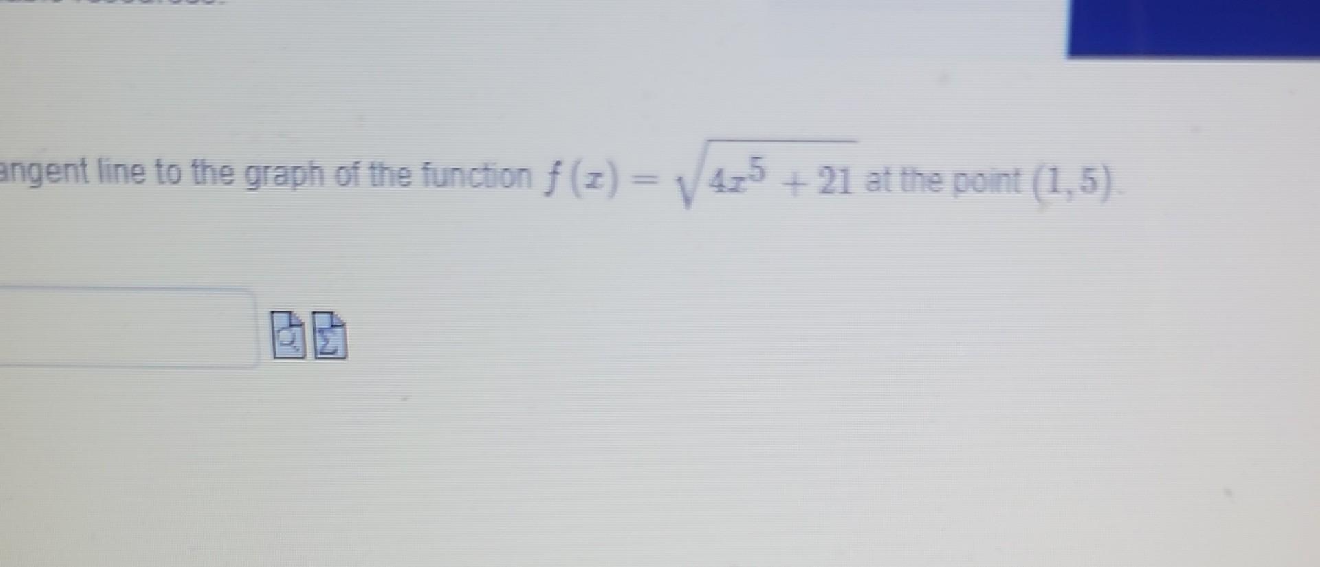 Solved find the equation of the tangent line to the graph of | Chegg.com