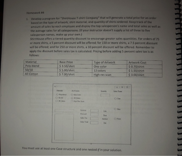 Solved Windows Forms App (.NET Framework) A projek for | Chegg.com