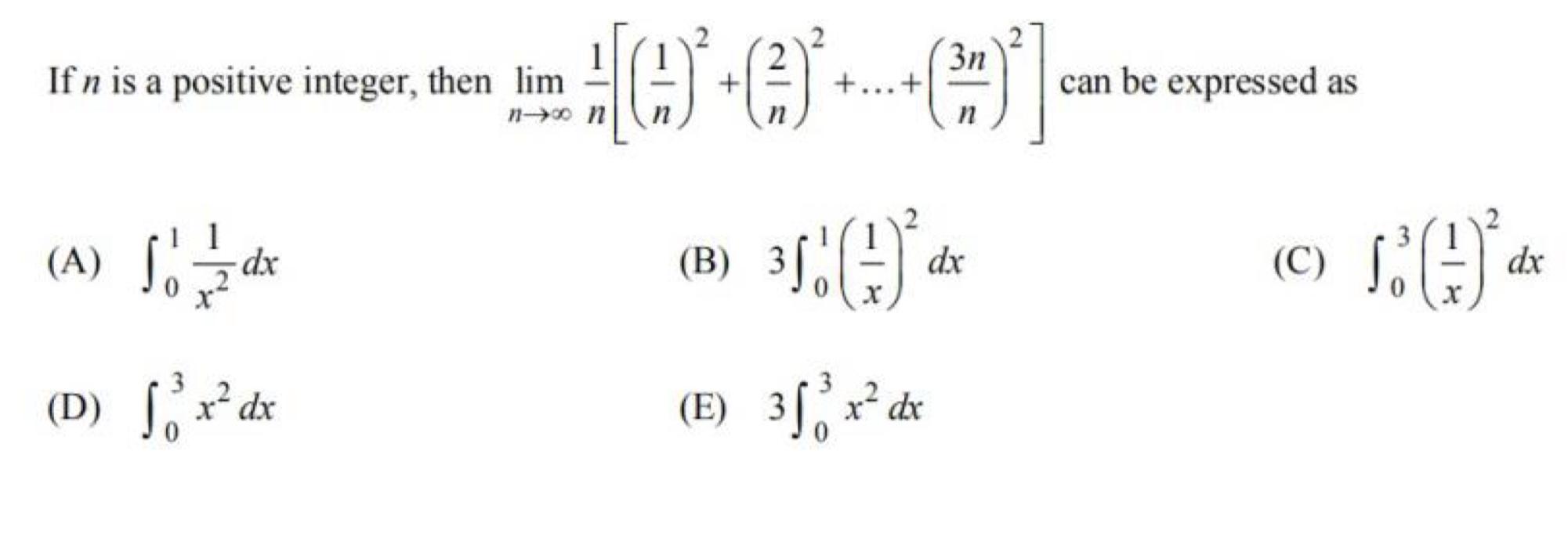 Solved If N ﻿is A Positive Integer Then