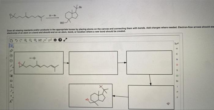 Solved Draw the missing reactants and/or products in the | Chegg.com