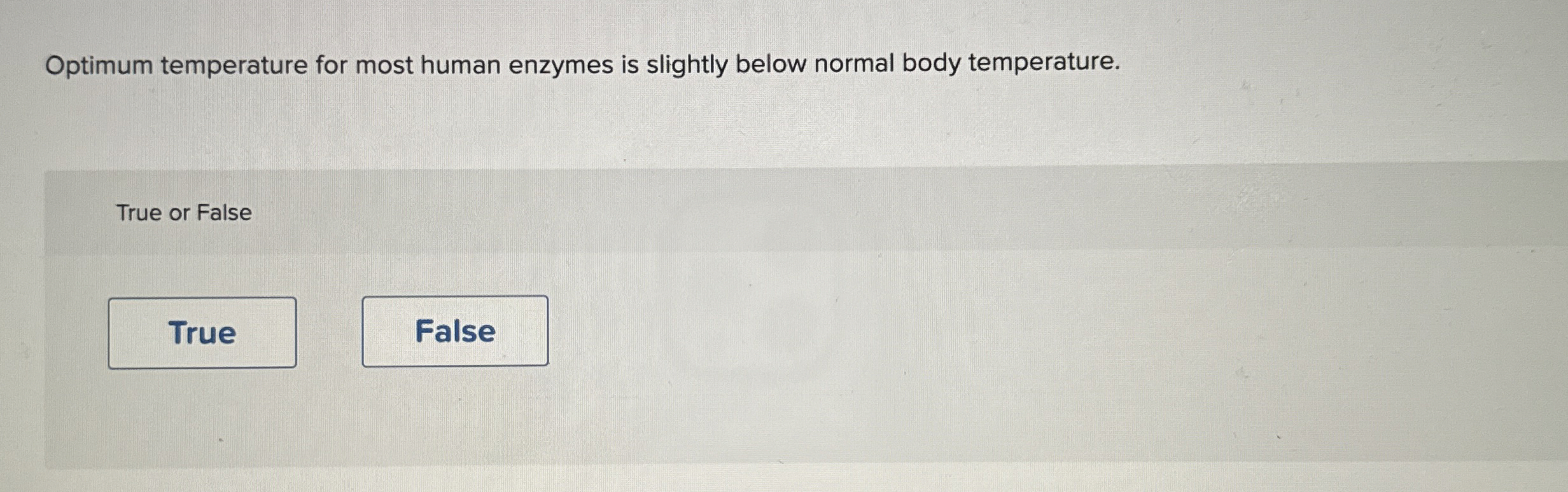 Solved Optimum temperature for most human enzymes is | Chegg.com