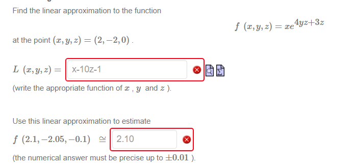 Solved Find the linear approximation to the | Chegg.com