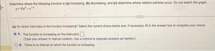 Solved Determine where the following function is (a) | Chegg.com