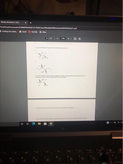 Solved Weekly Worksheet 2 U521 OneDrive/Documents/SUMMER | Chegg.com